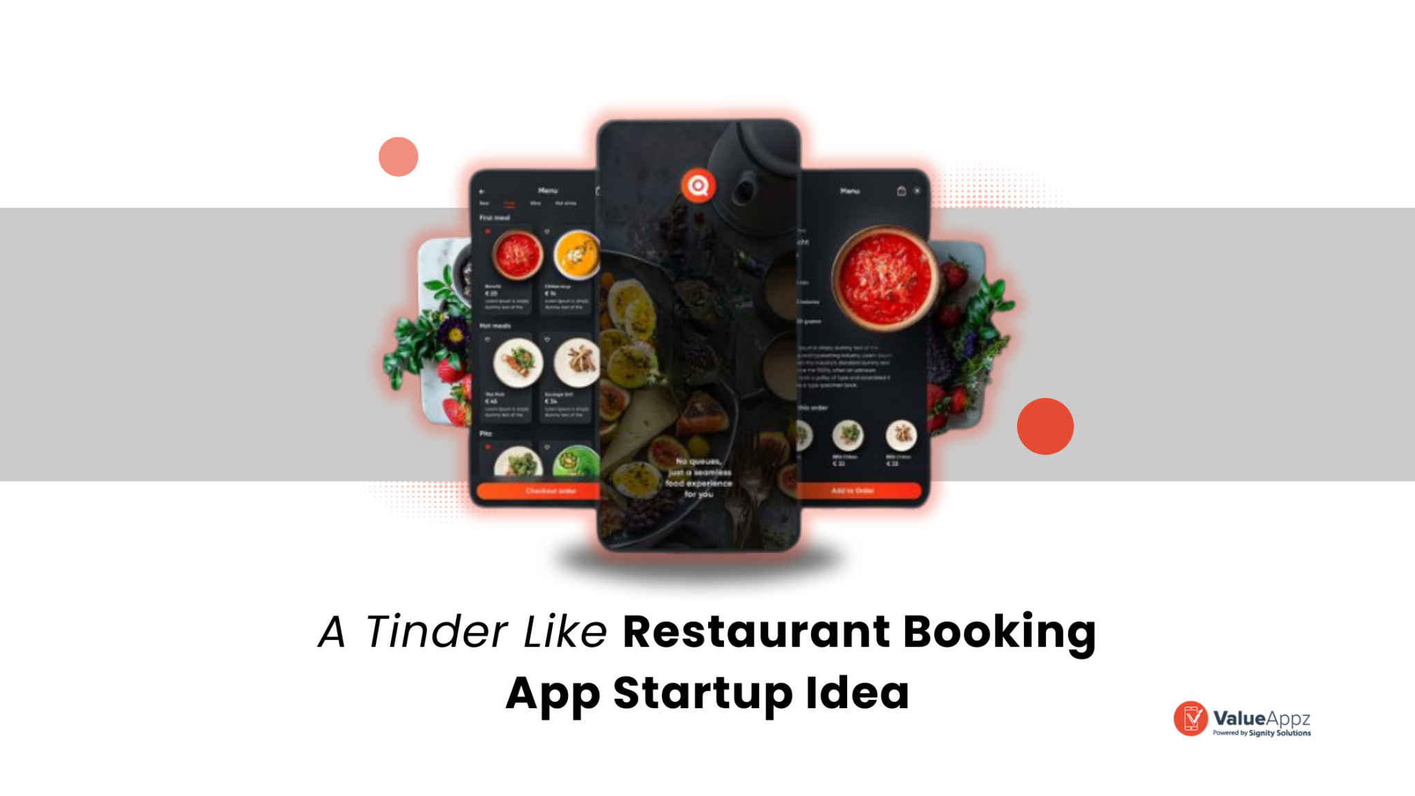 A Tinder Like Restaurant Booking App Startup Idea