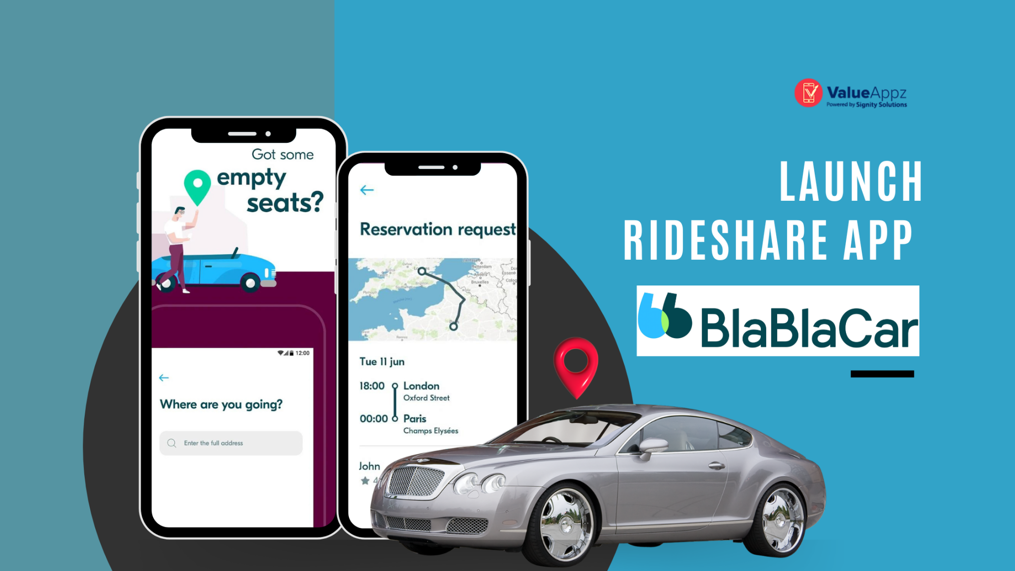 Build Your Ridesharing App Like BlaBla Your Own Way